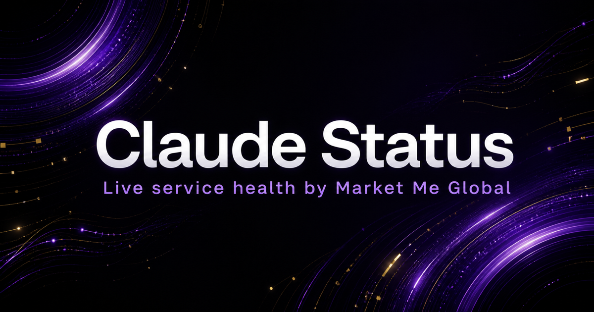 Claude Status Today: Claude.ai, API & Claude Code